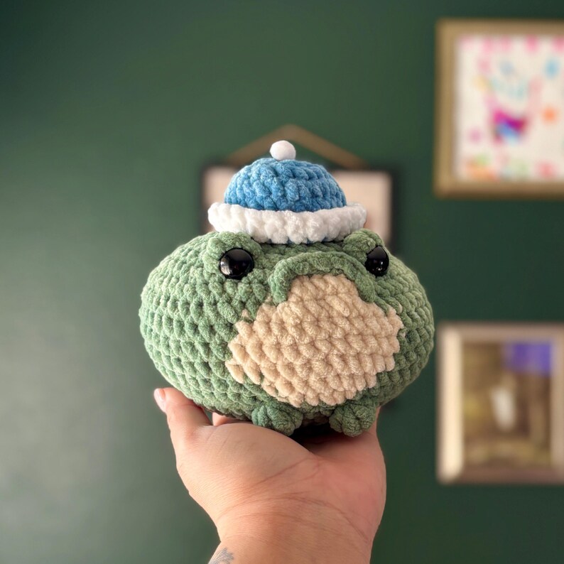 Angry Sploot Frog Crochet PDF Pattern - Etsy