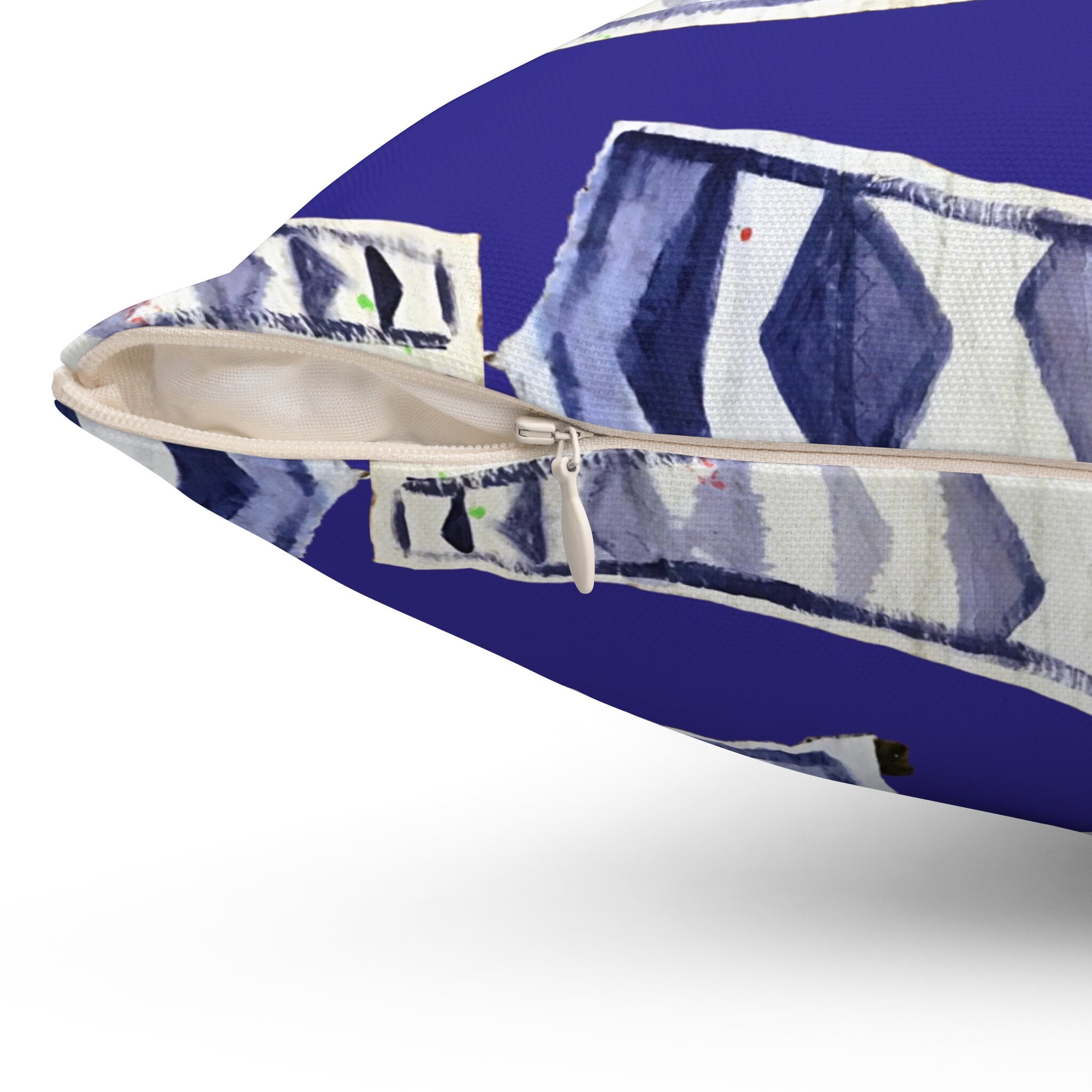 Square Pillow the Blue Burgee Collection by Baum Enterprise - Etsy