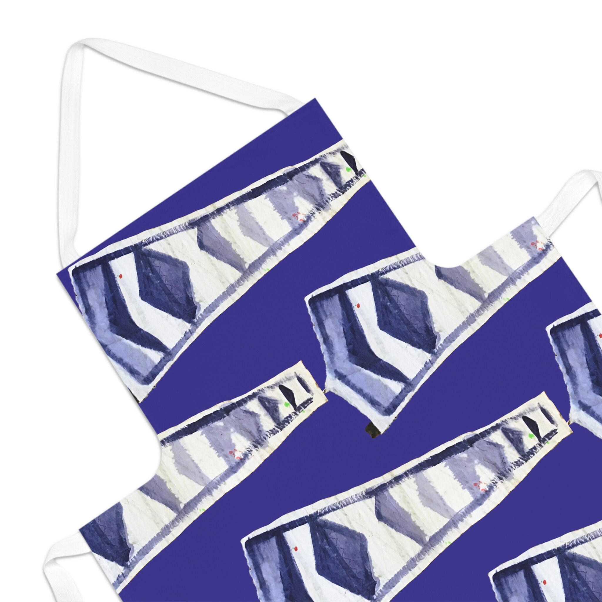 Adult Apron the Blue Burgee Collection by Baum Enterprise - Etsy