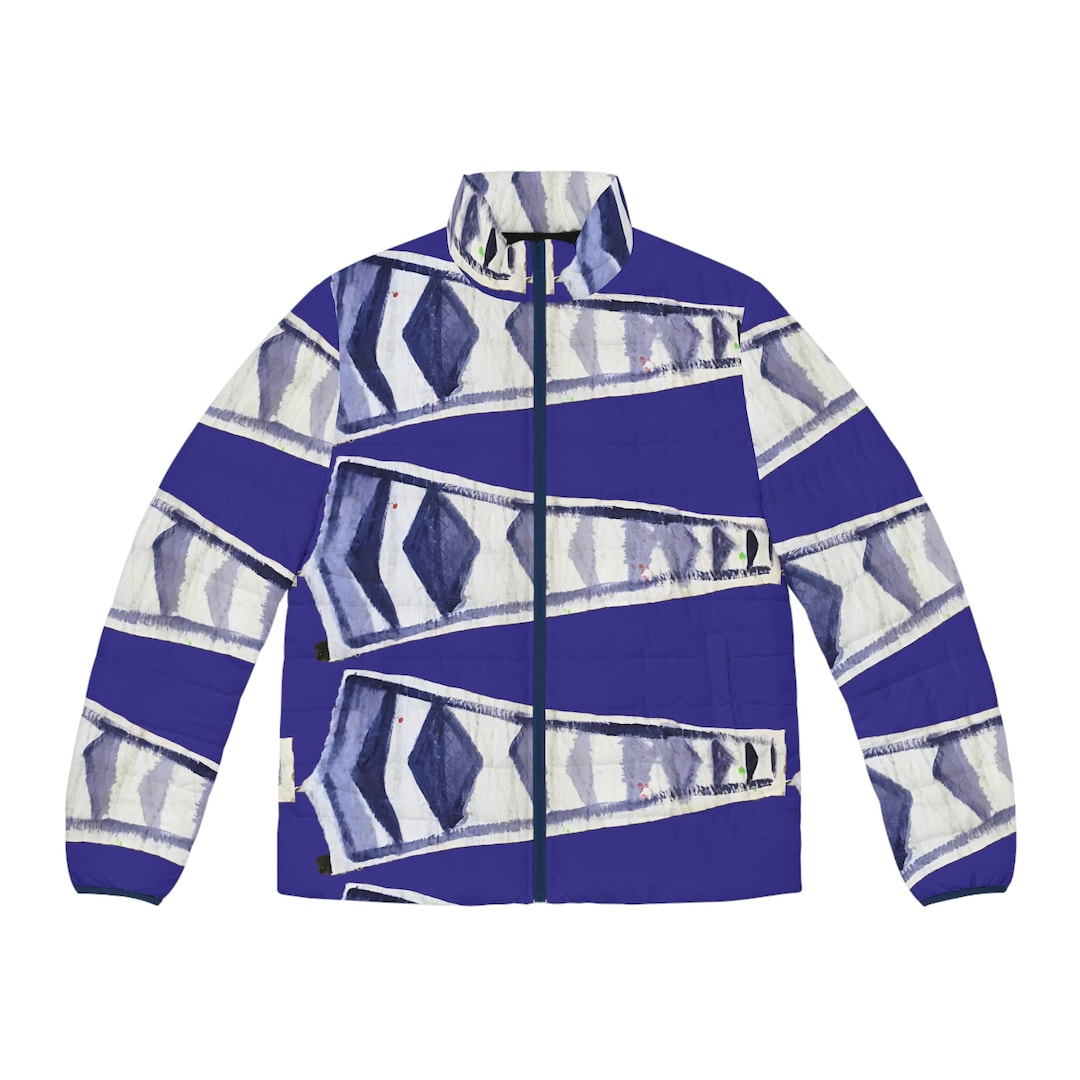 Puffer Jacket the Blue Burgee Collection by Baum Enterprise - Etsy