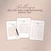 Declutter Planner Minimalist That Girl Checklist Cleaning Schedule 30 ...
