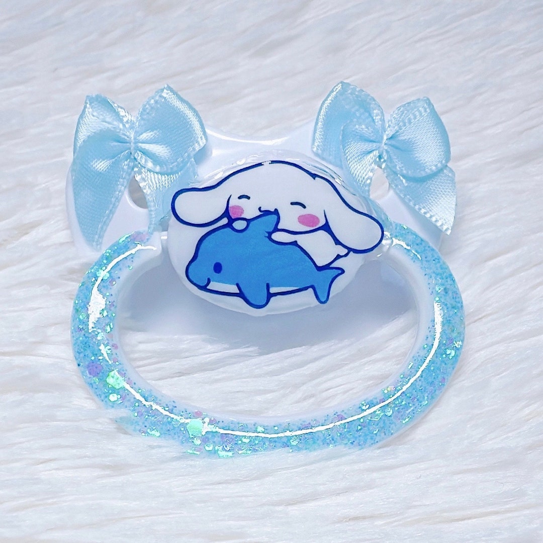 Ocean-themed Kawaii Puppy Character Adult Pacifier Anime Japanese - Etsy