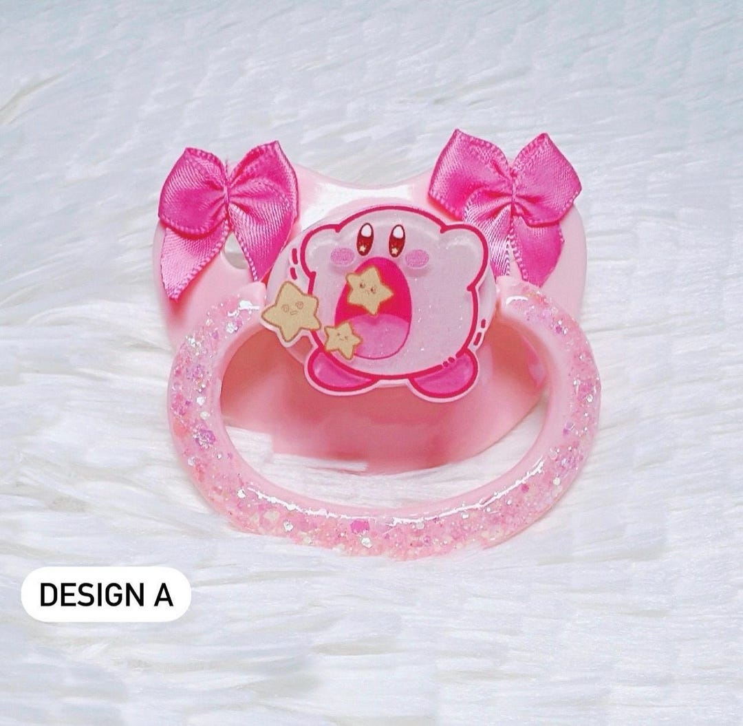 Kawaii Video Game Character Adult Pacifier Anime Japanese - Etsy