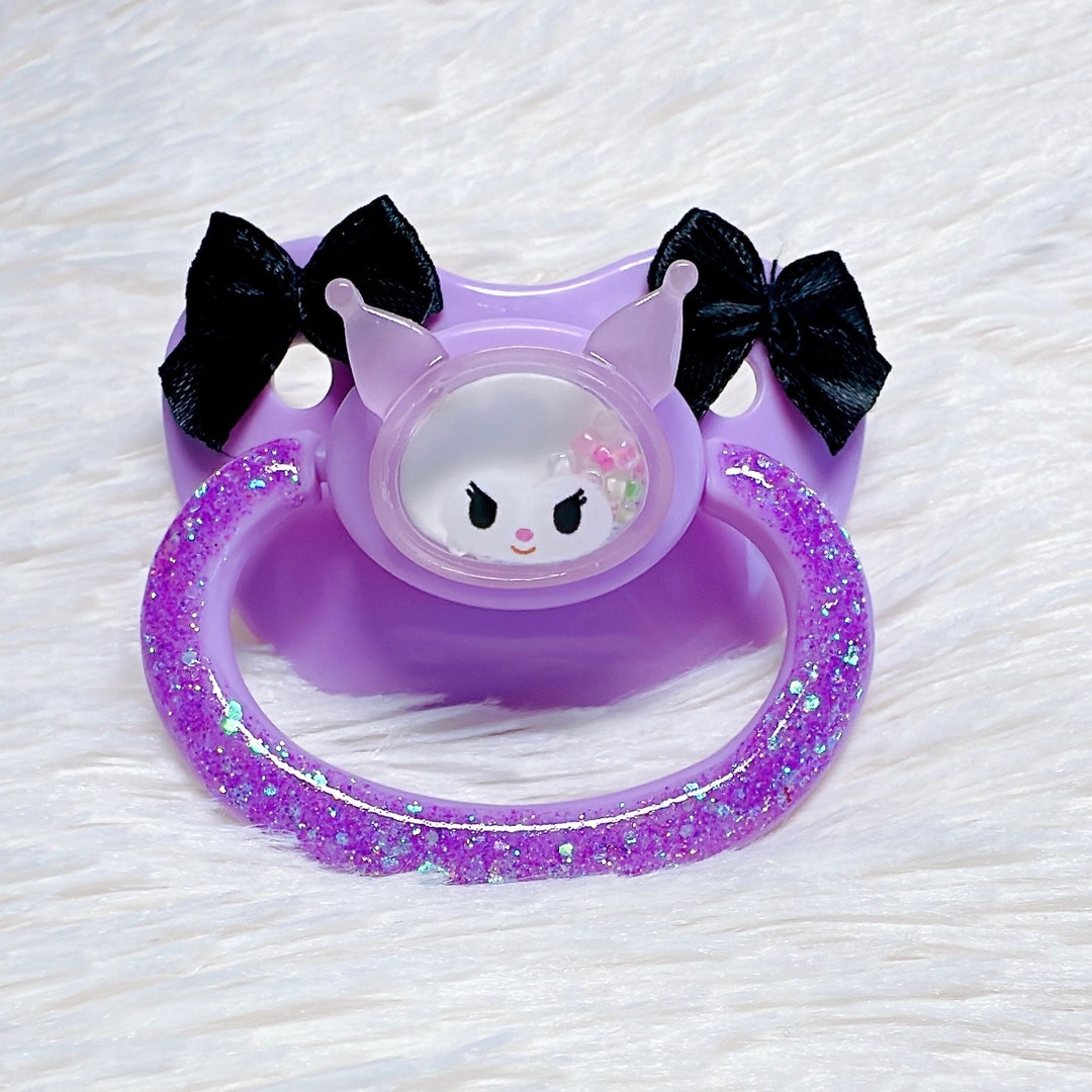 Kawaii Pastel Goth Baby Shaker Adult Pacifier Glow-in-the-dark Japanese ...