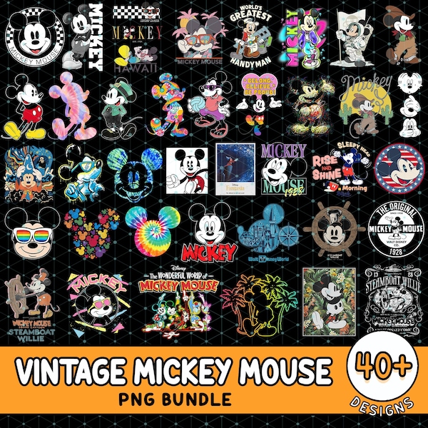 Mickey Mouse Designs - Etsy
