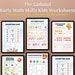 Math Worksheets for Kids, Math Activities for Kids Learning, Editable ...