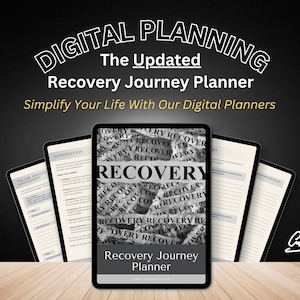 Addiction Recovery Planner, Health and Wellness Activity Tracker ...