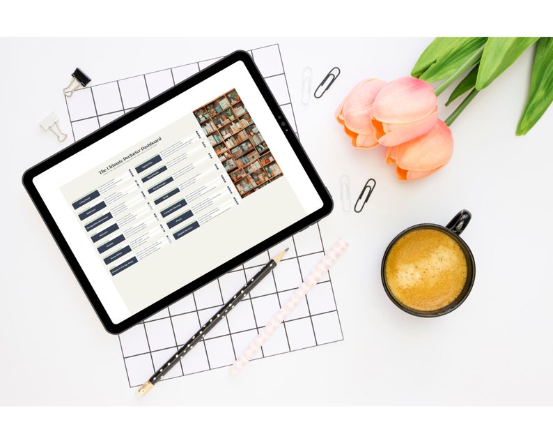 Declutter Checklist Template, Ultimate Declutter Dashboard Template, Editable Google Spreadsheet ...