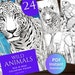Jungle Animals Coloring Book, Wild Animals Coloring Book, Stress Relief ...