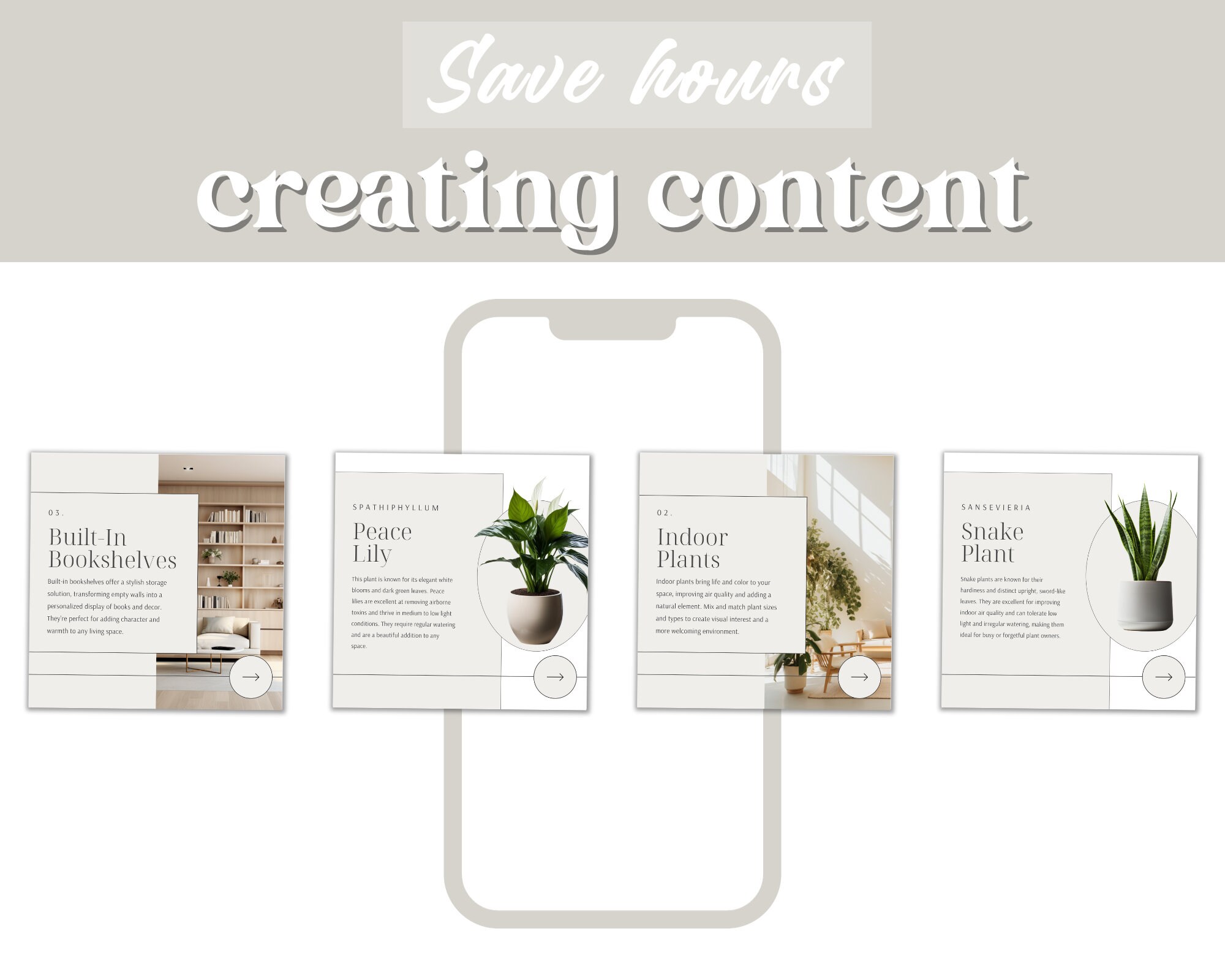 Interior Design Carousel Post, Social Media Posts, Home Improvement ...