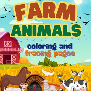 Farm Animals Coloring Pages - Fun & Educational Printable Activity for ...