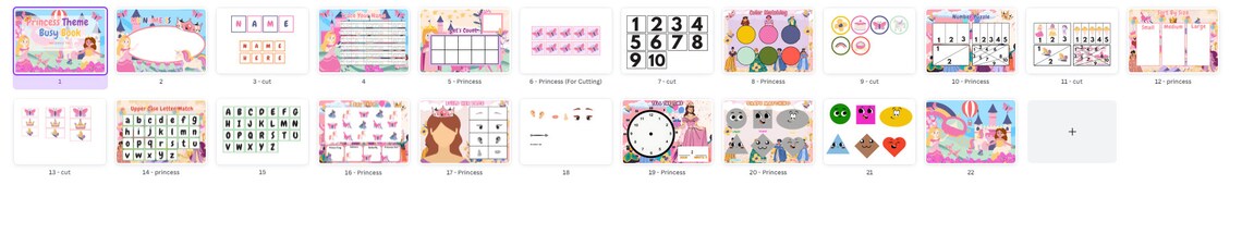 Busy Book - Digital Download, Canva Editable - Engaging Educational ...