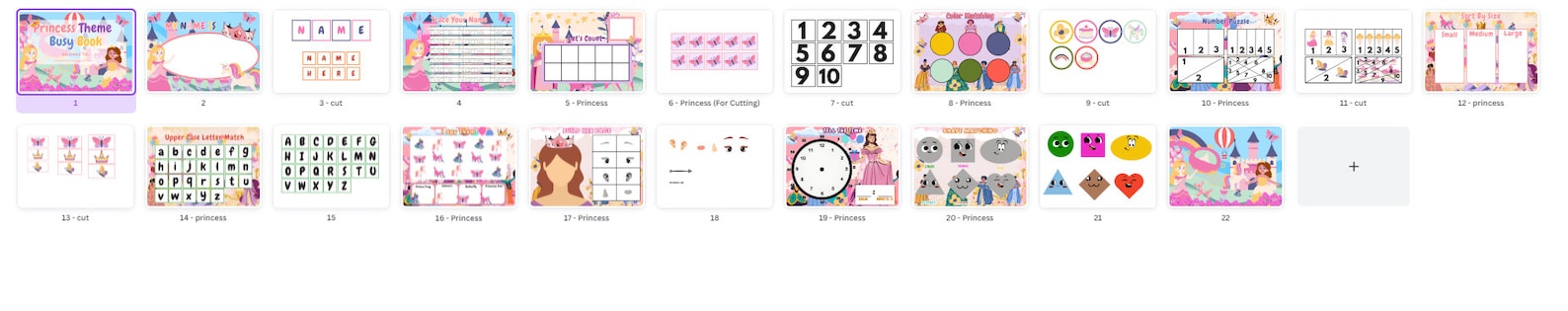 Busy Book - Digital Download, Canva Editable - Engaging Educational ...