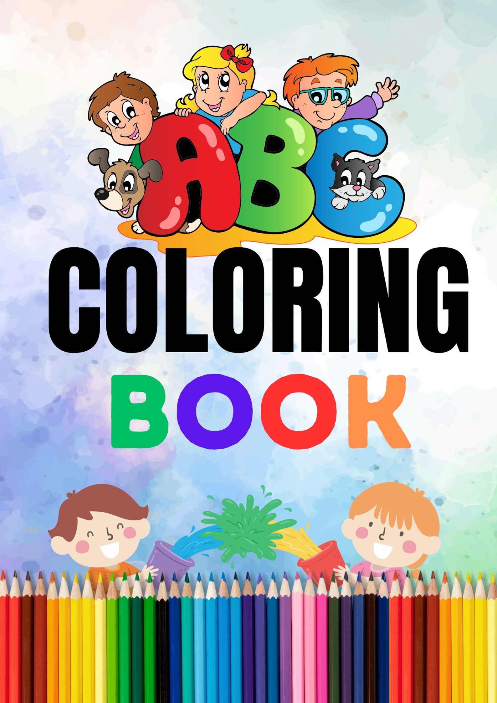 Alphabet Coloring Pages - Fun & Educational Printable Activity for Kids ...