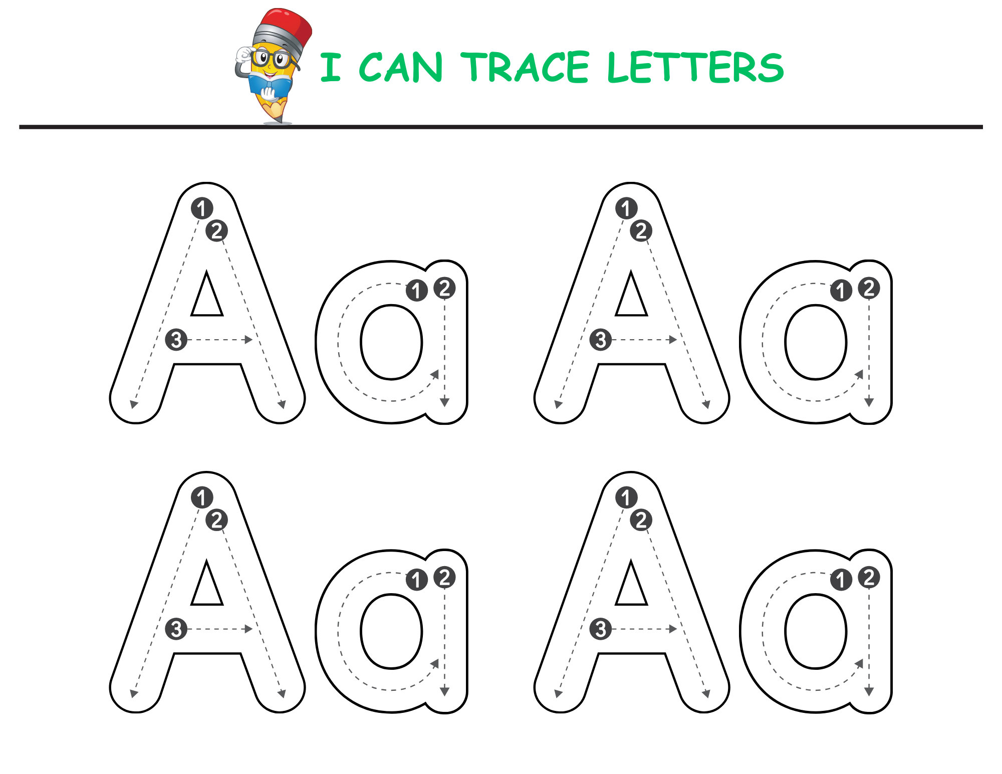 Tracing Worksheet, Tracing Worksheet PDF File - Etsy