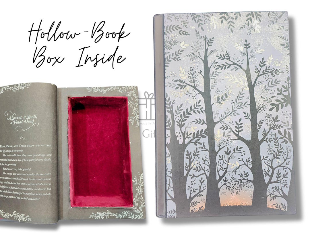 Hollow Book Box Real Books With Secret Compartment Surprise Engagement ...