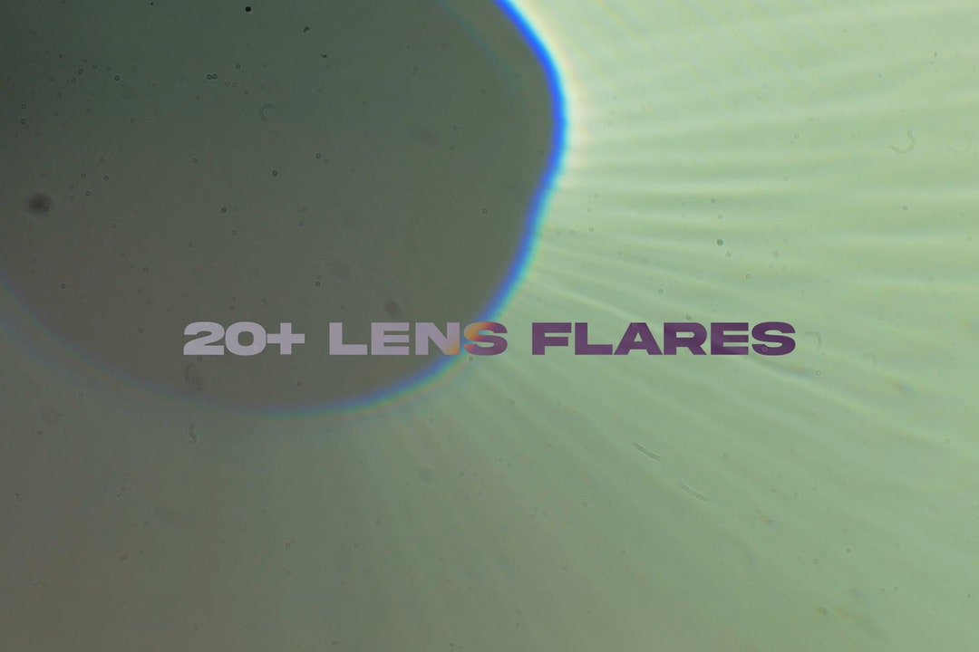 20 Creative Lens Flare Overlays for Video - Etsy UK