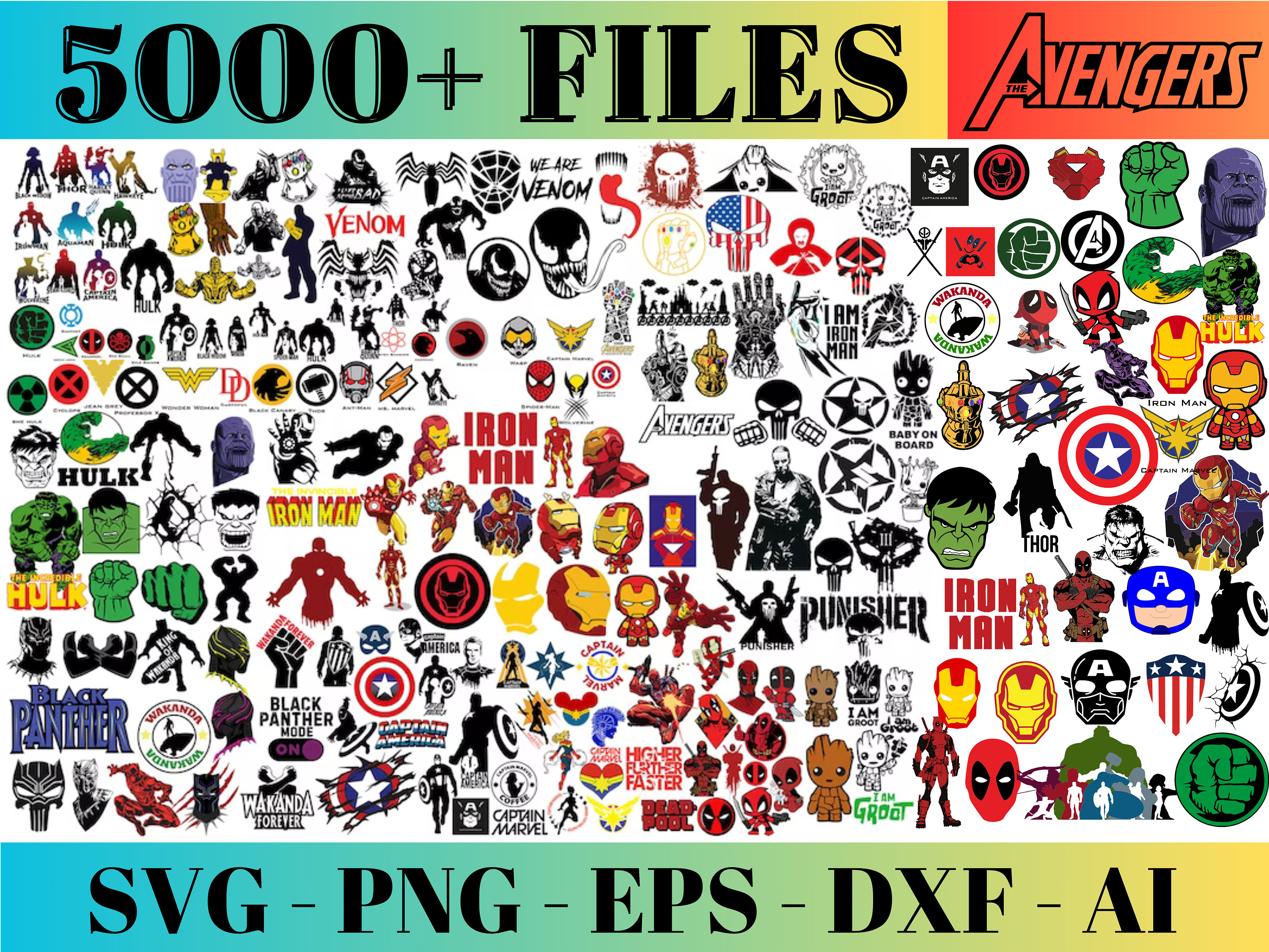 Marvel Superhero Logos And Names