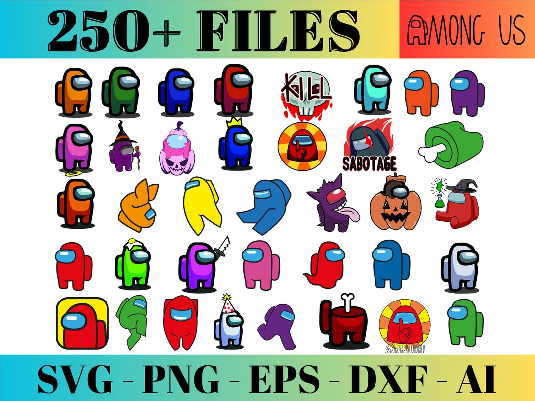 Among Us SVG Bundle, Among Us Character SVG, Among Us Shirt SVG, Among ...