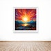 ABSTRACT SUNRISE | Digital DOWNLOADABLE Print | Colorful Painting - Etsy