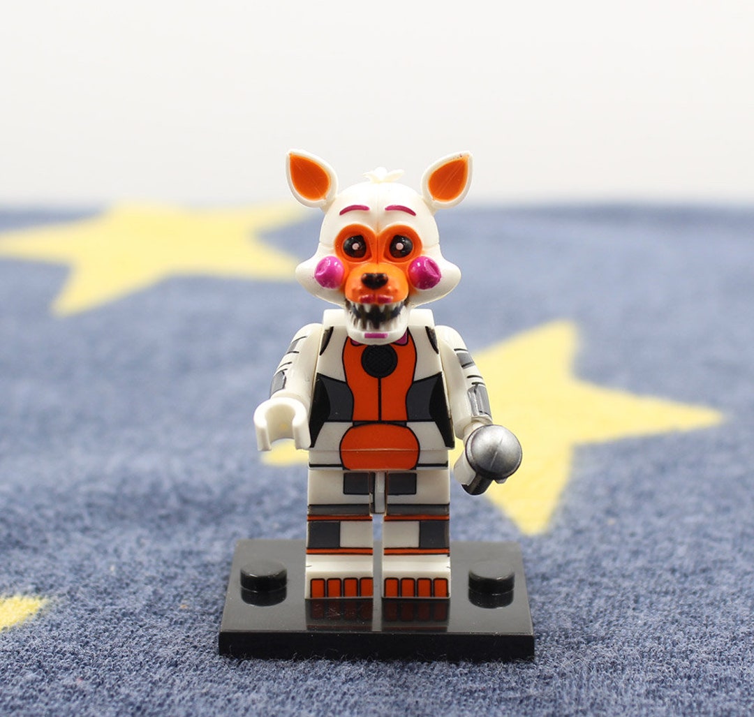 Custom Handmade Lolbit MOC FNAF Mini-fig Building Toy - Etsy