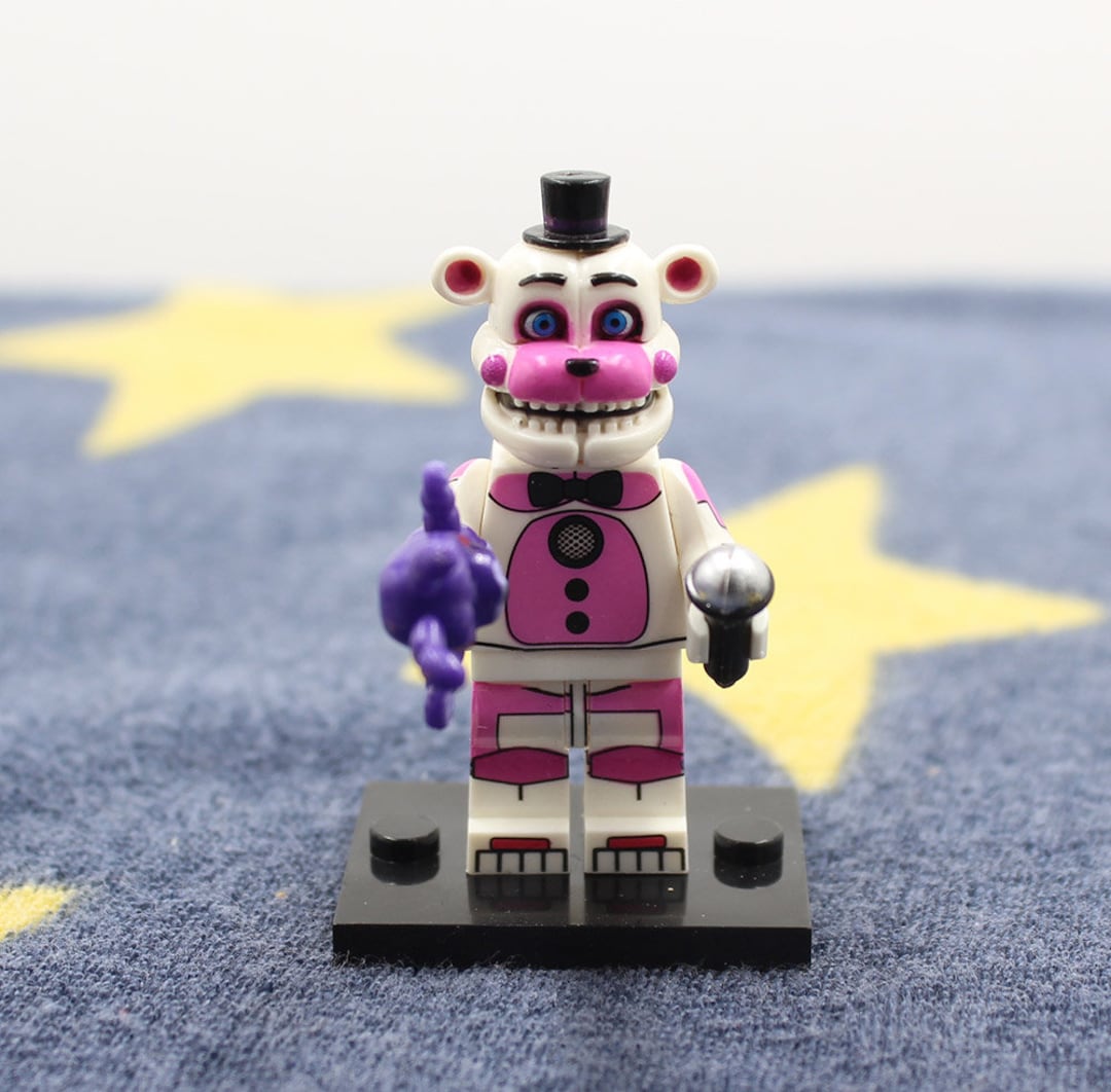 Custom Handmade Funtime Freddy MOC FNAF Mini-fig Building Toy - Etsy