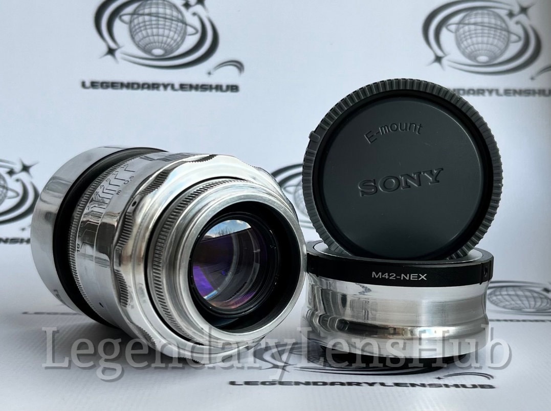 HELIOS-44-2 F2/58mm KMZ Lens With Adapter Sony E NEX for E-mount - Etsy
