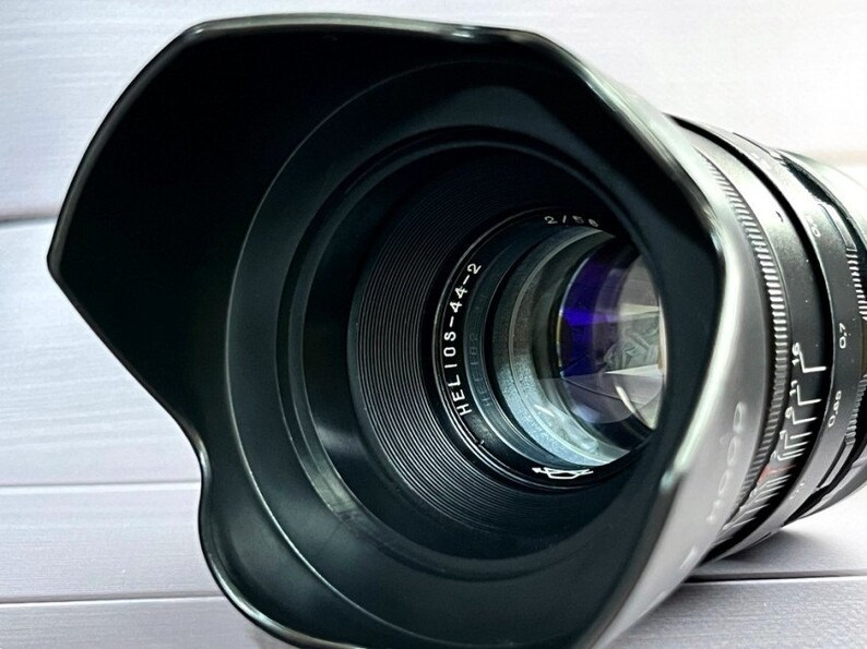 KMZ HELIOS-44-2 F2/58mm M42 Portrait Lens With Perfect Bokeh, Vintage Lens With Adapter Sony E ...