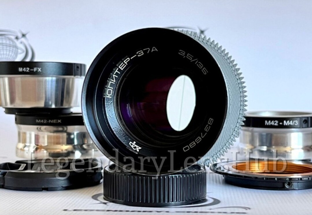 Anamorphic Lens Jupiter-37a 3.5/135 Mount M42, Cine Mod, With Any ...