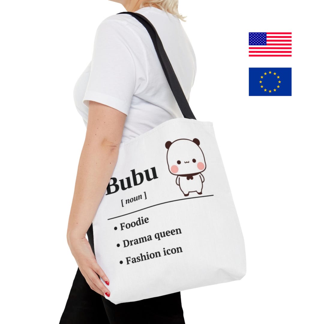 Bubu Dudu Tote Bag Bubu Foodie Drama Queen Fashion Cute Panda Bear Bag ...