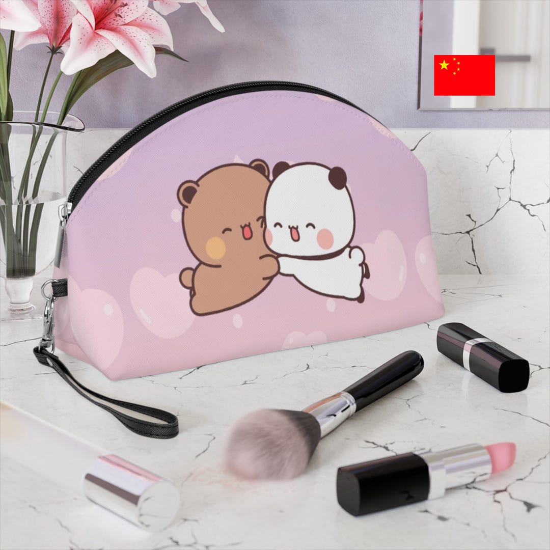 Bubu Dudu Makeup Bag Day Present Cute Bag Pink Purple Gift Girlfriend ...