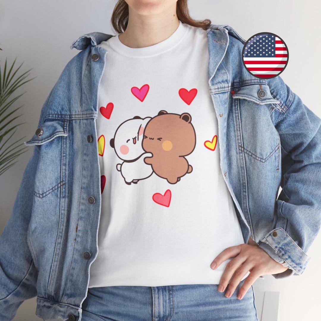 Dudu Bubu T-shirt USA, Love Hug Design - Etsy