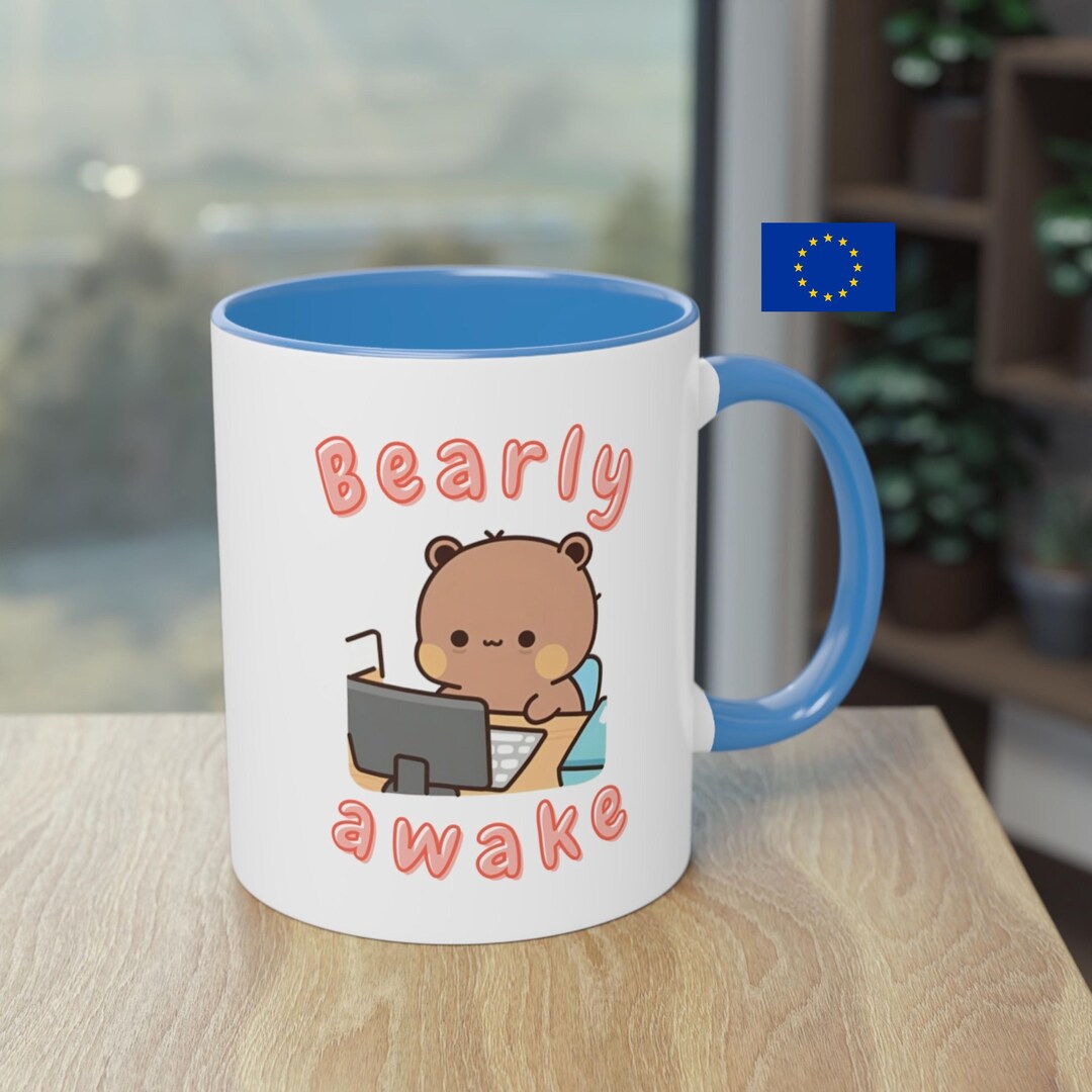 Dudu Mug Europe Bearly Awake Bubu Dudu Coffee Mug Tea Morning 11oz - Etsy