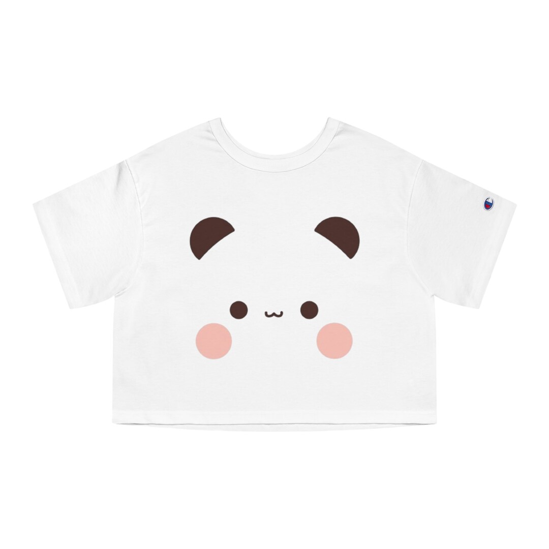 Bubu Crop Top Cute Face Bubu Dudu Panda - Etsy