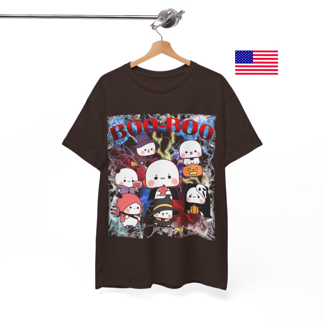 Bubu Dudu Halloween T-shirt USA Bootleg T-shirt Spooky Season Vampire ...