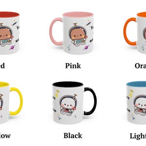 Bubu Dudu Mug USA Universe Bubu Dudu Space Mug Cute Love Couple Gift ...