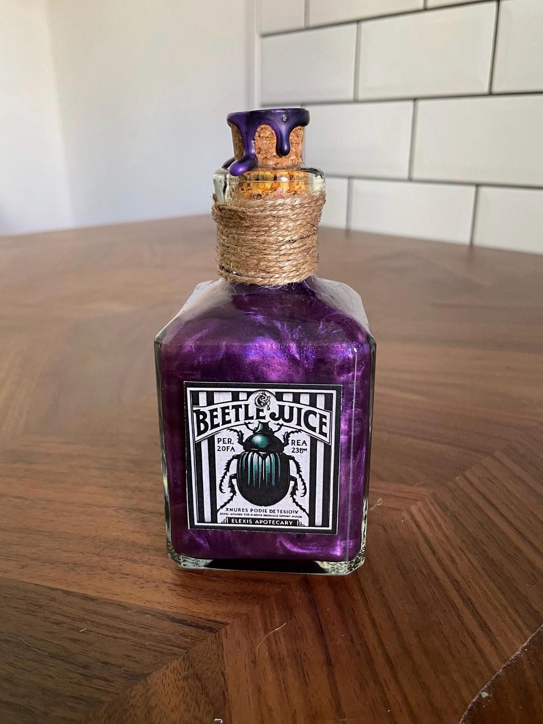 Beetlejuice Poison | Halloween | Magic Potion | 250ml - Etsy