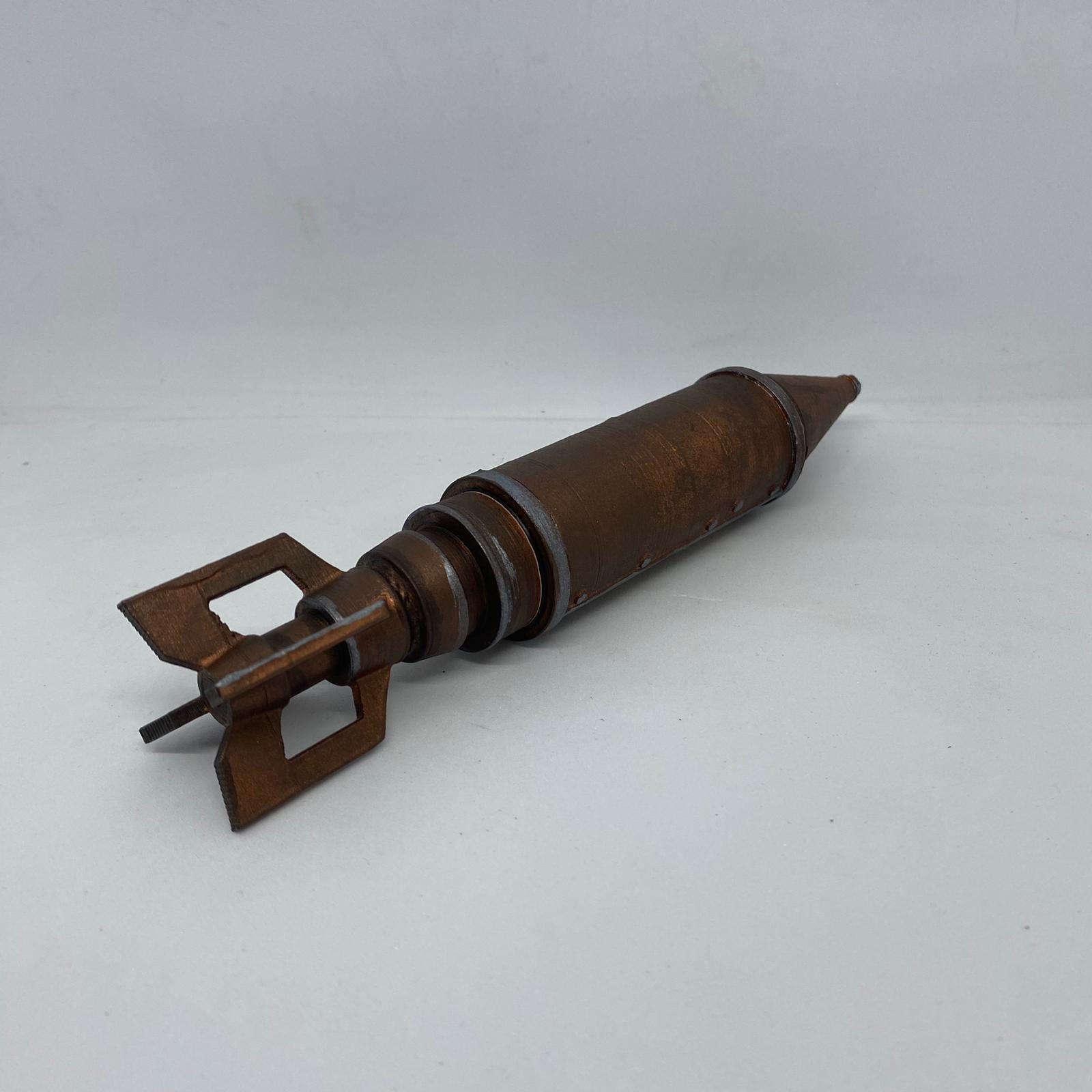 Rust Rocket 8'' 20cm - Etsy