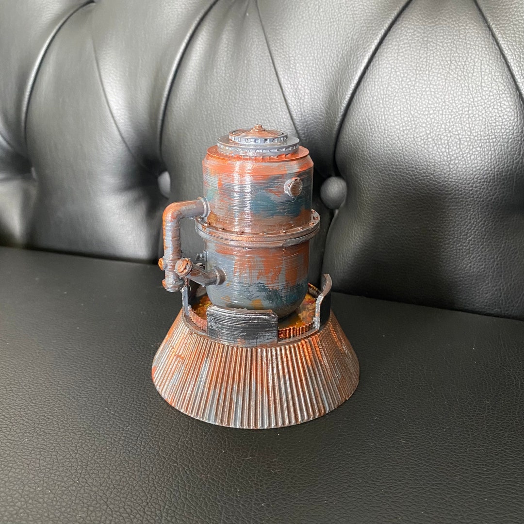 Handmade Rust Refinery Model: 10cm Rust Fan Art - Etsy