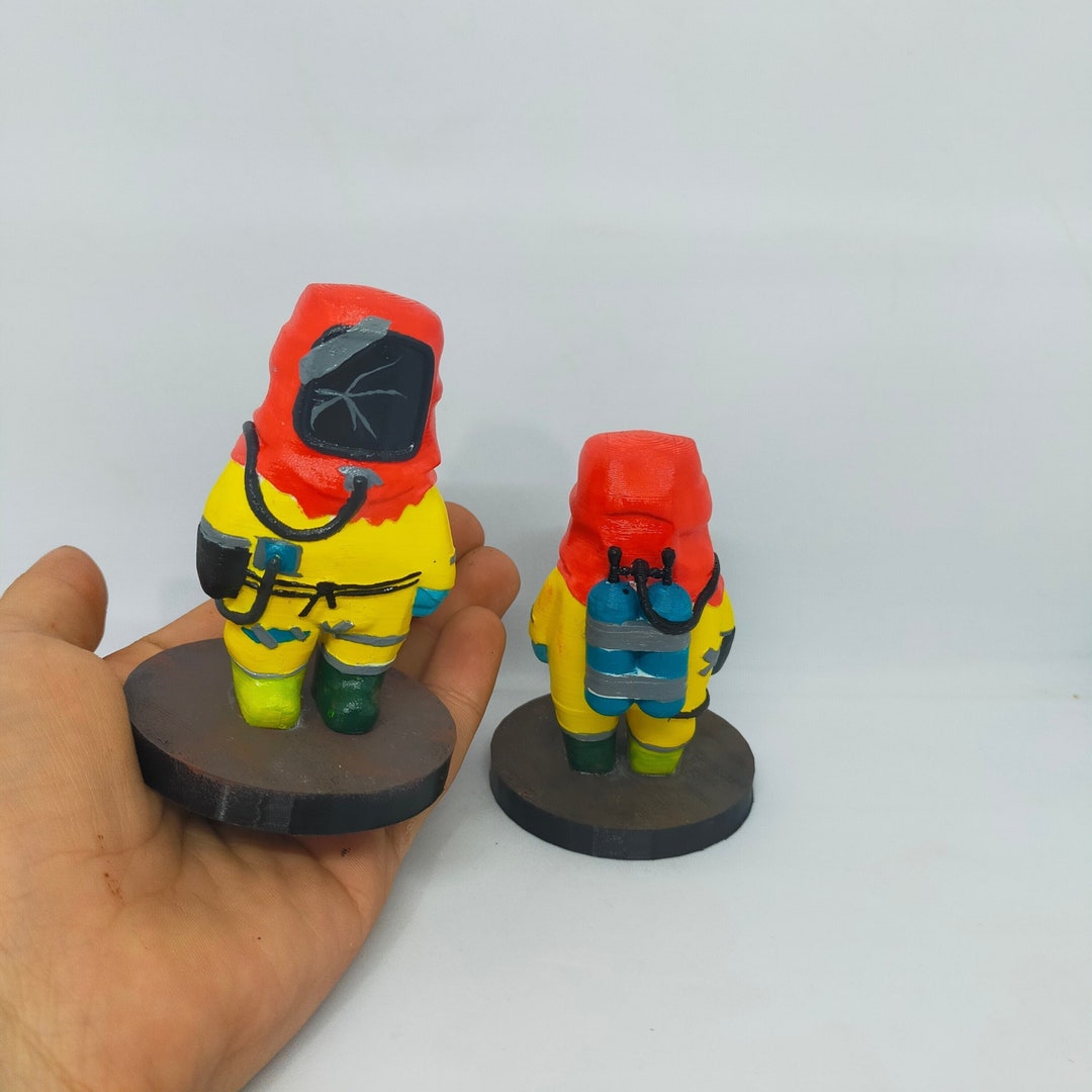 Rust Baby Hazmat Custom Name - Etsy