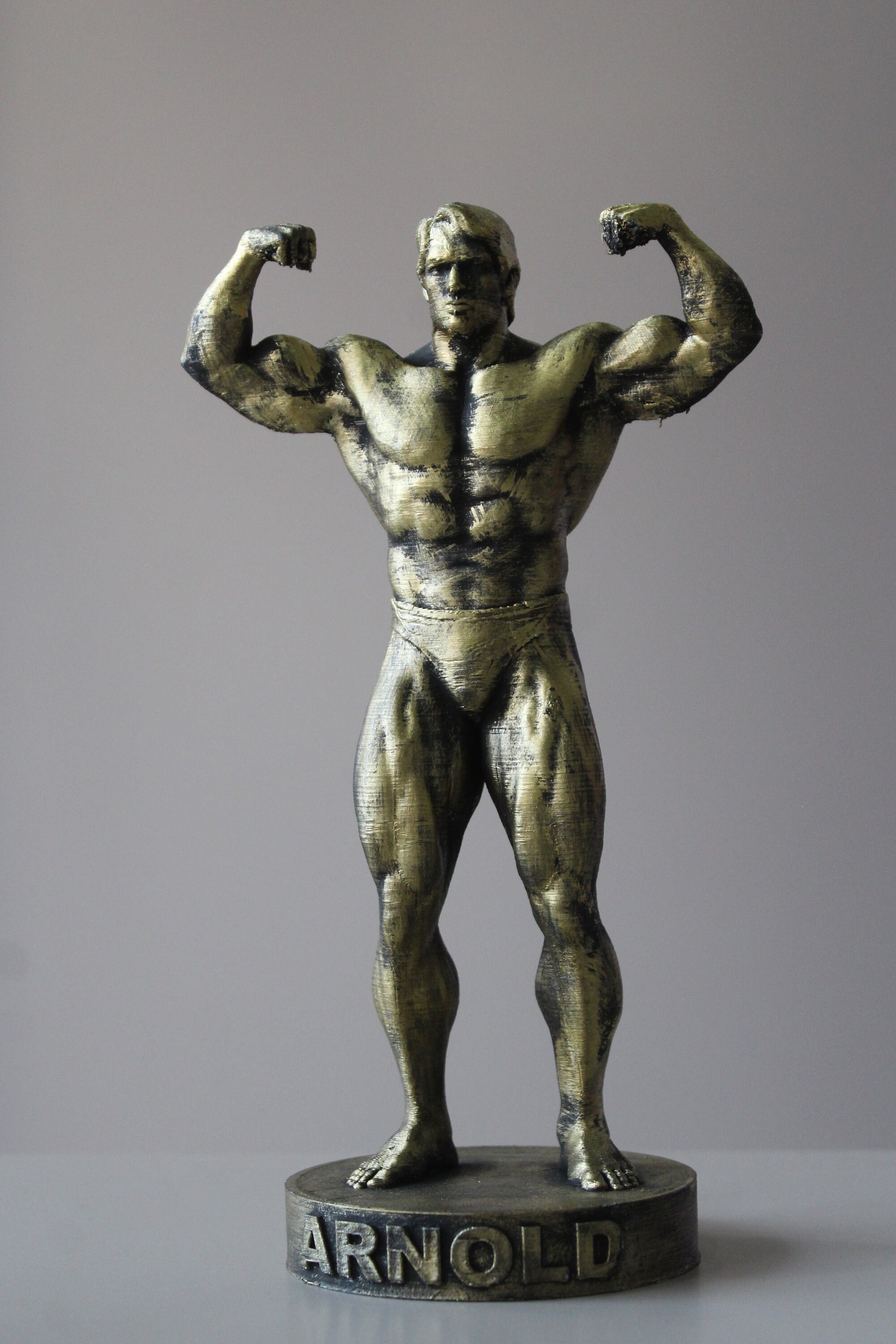 Arnold Bodybuilding Statue, Fitness Motivational Desk Decor, Gym Gift ...
