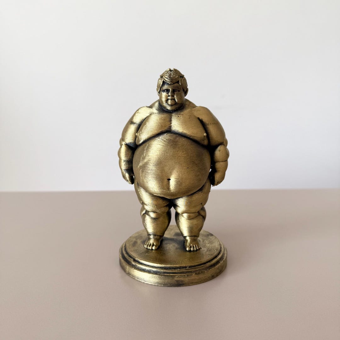 Fat Boy Figure, Funny Gift for Friends - Etsy