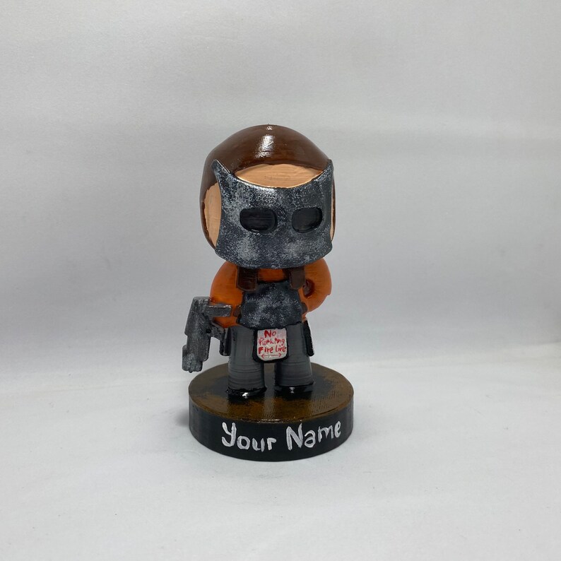 Rust Game Armored Boy Figure: Custom Name - Etsy
