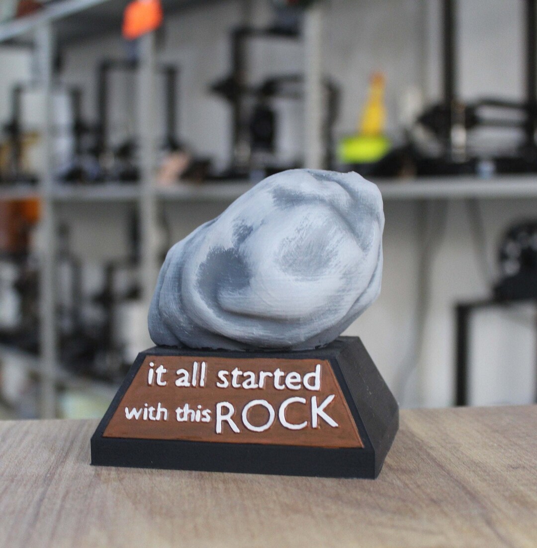 Rust Starter Rock - Etsy