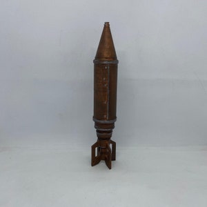 Rust Rocket 8'' 20cm - Etsy
