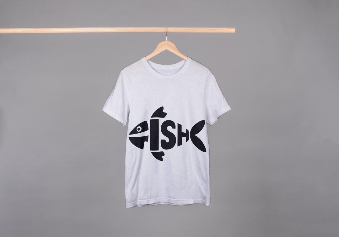 Fish T-shirt, Funny T-shirt, Fish Clothes, Fish Shirt, Fishing, Fish ...