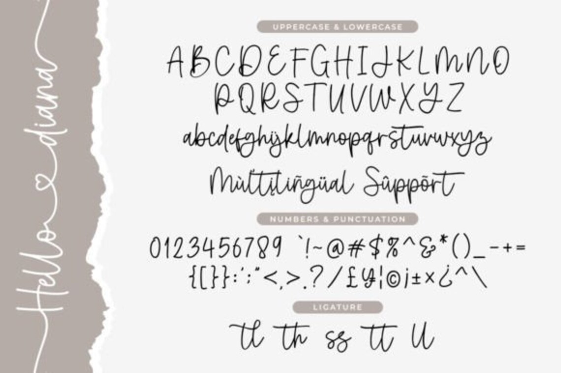 Hello Diana Font, Sport Font, Cricut Font, Baseball Font, Modern Font ...