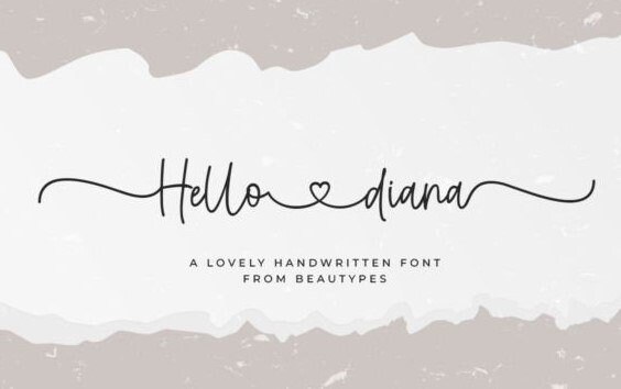 Hello Diana Font, Sport Font, Cricut Font, Baseball Font, Modern Font ...