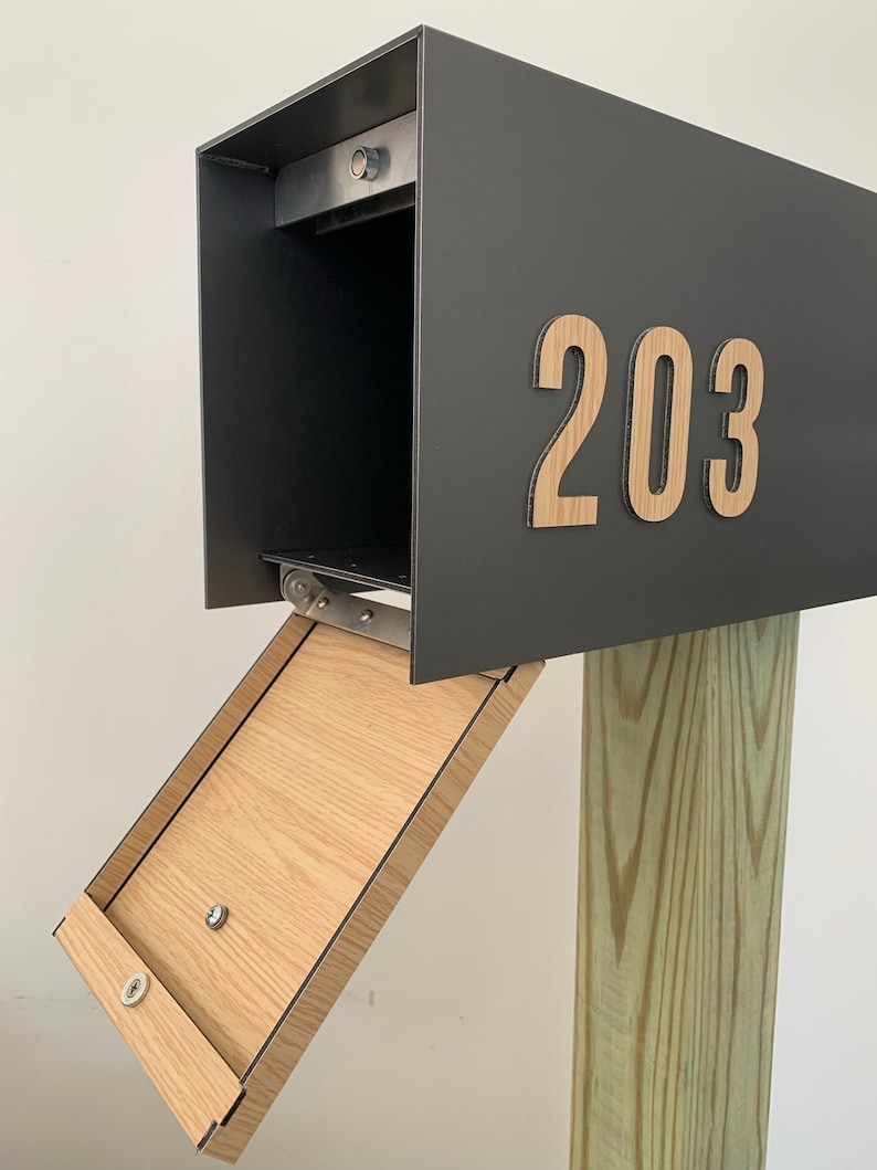 Custom Modern Mailbox - Etsy