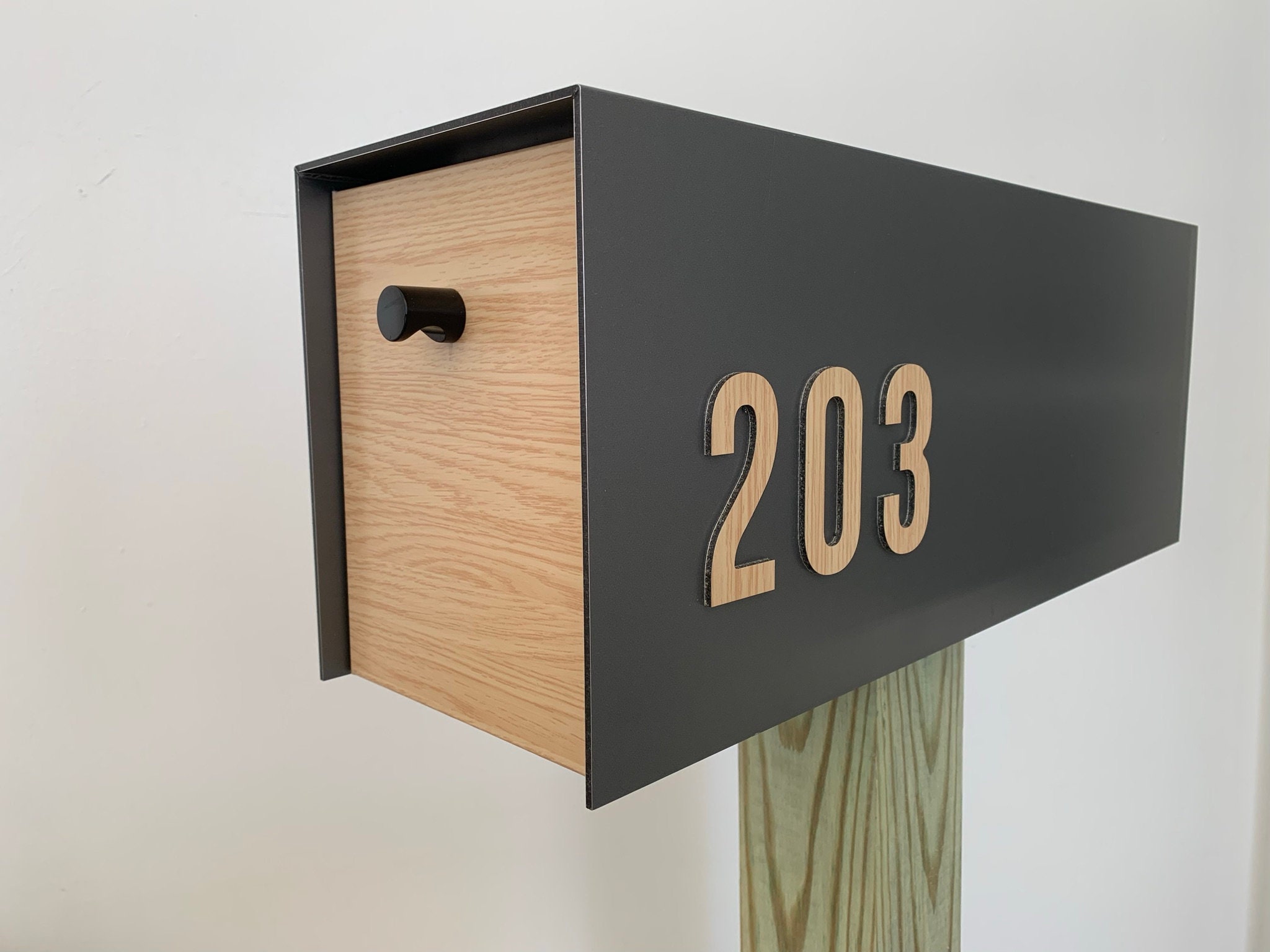 Custom Modern Mailbox - Etsy